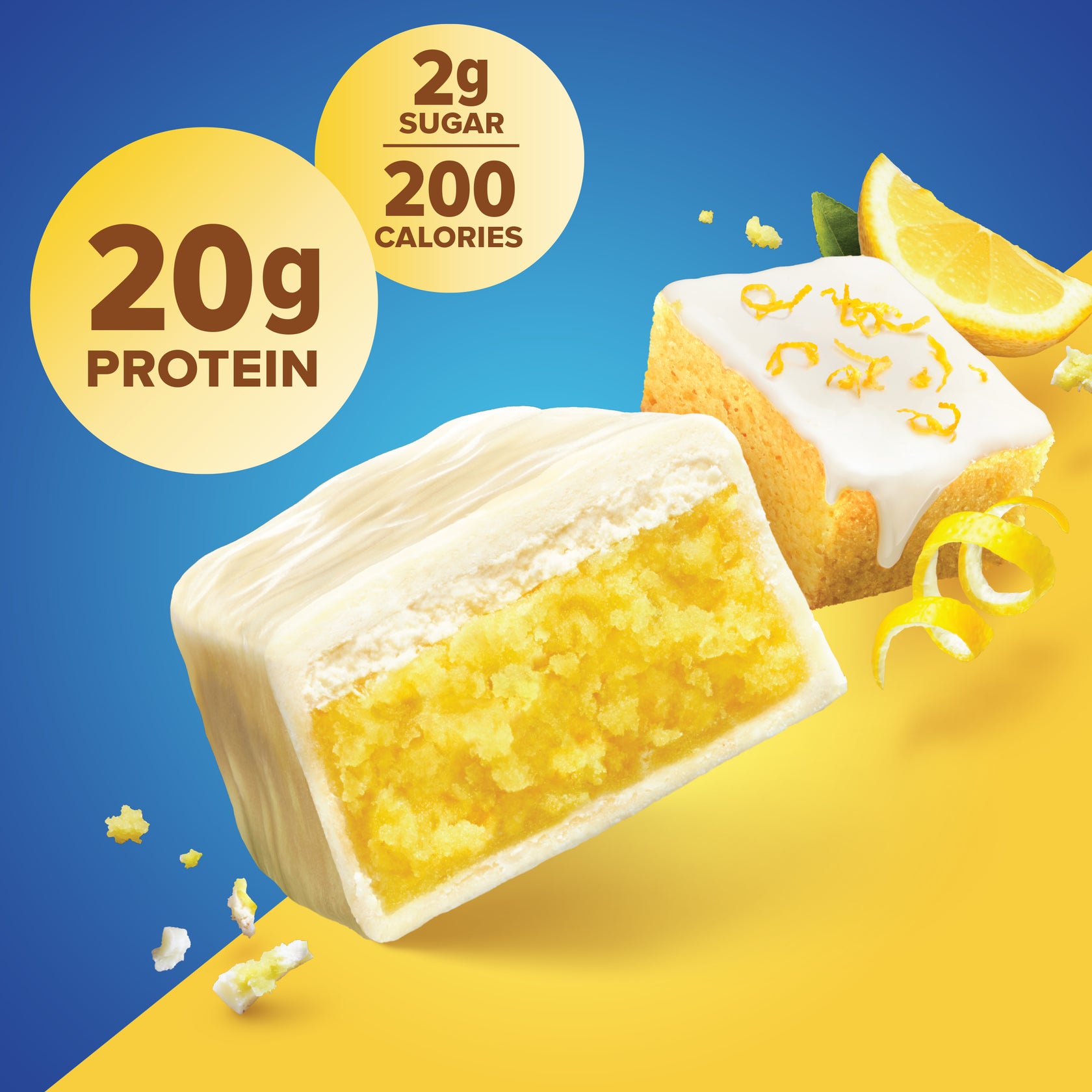 Lemon Cake Protein Bar – Pure Protein