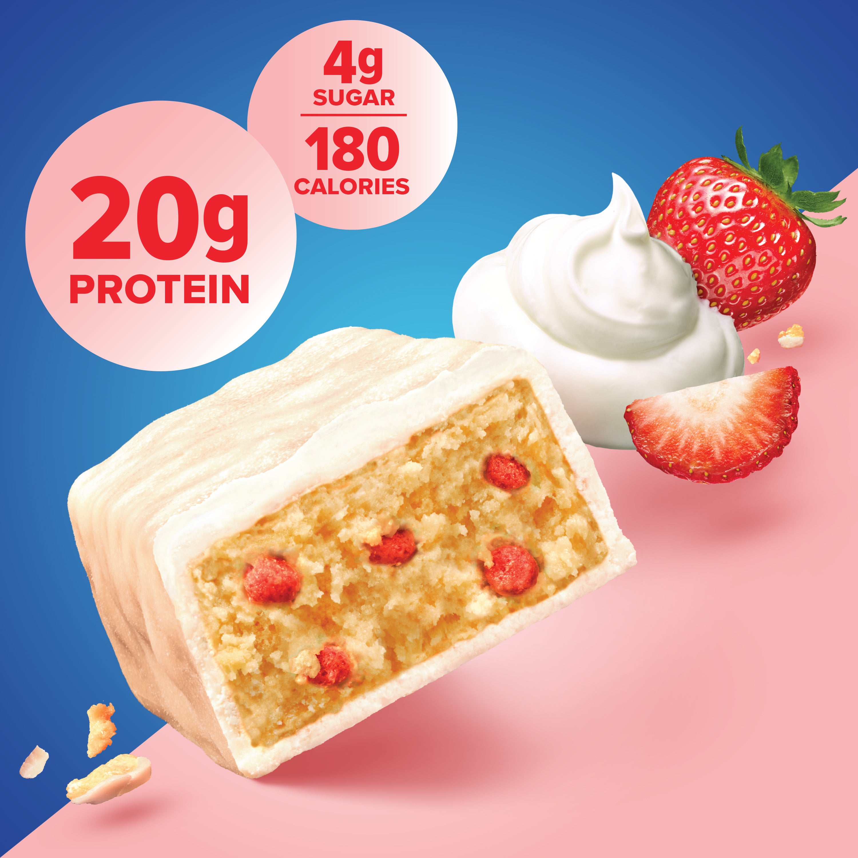 Strawberry Greek Yogurt Protein Bar – Pure Protein