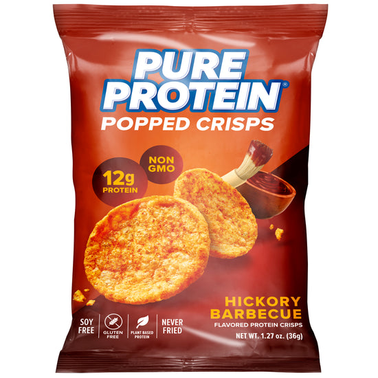 Hickory Barbecue Popped Crisps – Pure Protein