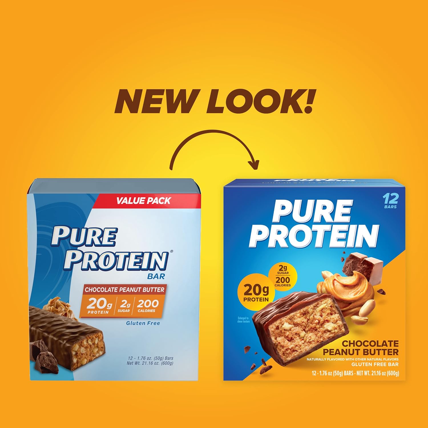 Chocolate Peanut Butter Protein Bar – Pure Protein