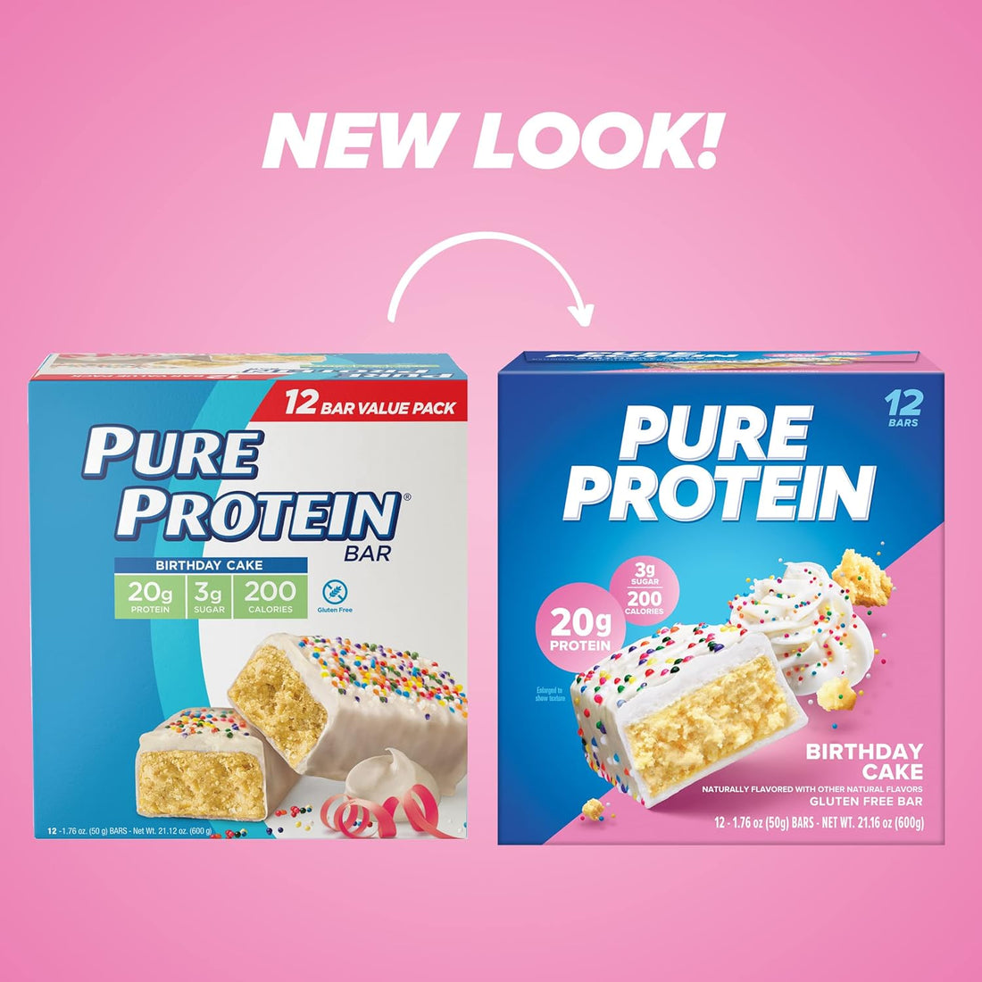 Birthday Cake Protein Bar – Pure Protein