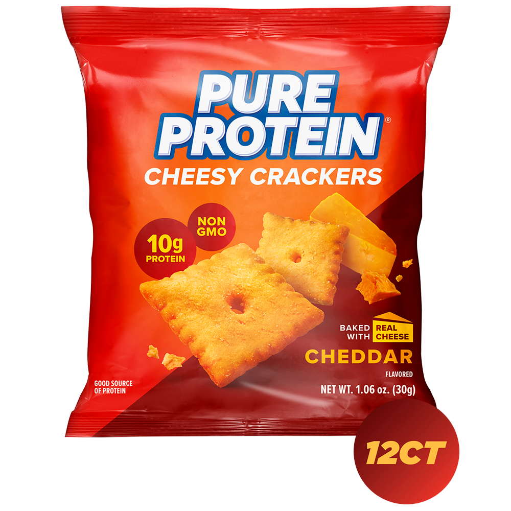 Cheddar Cheesy Cracker – Pure Protein