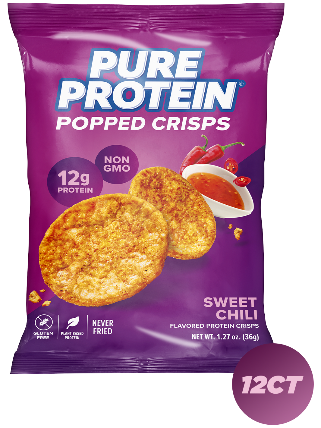 Sweet Chili Popped Crisps – Pure Protein