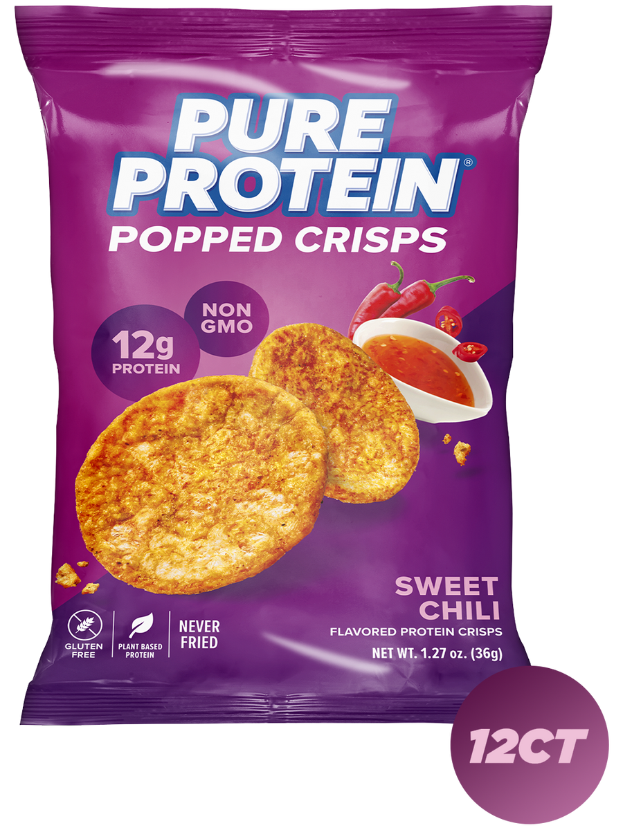 Sweet Chili Popped Crisps – Pure Protein