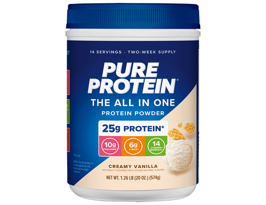 Creamy Vanilla All in One Powder (1.25 lb.) – Pure Protein