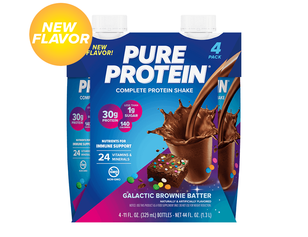 Galactic Brownie Batter Complete Protein Shake – Pure Protein