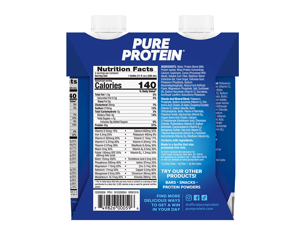 Galactic Brownie Batter Complete Protein Shake – Pure Protein