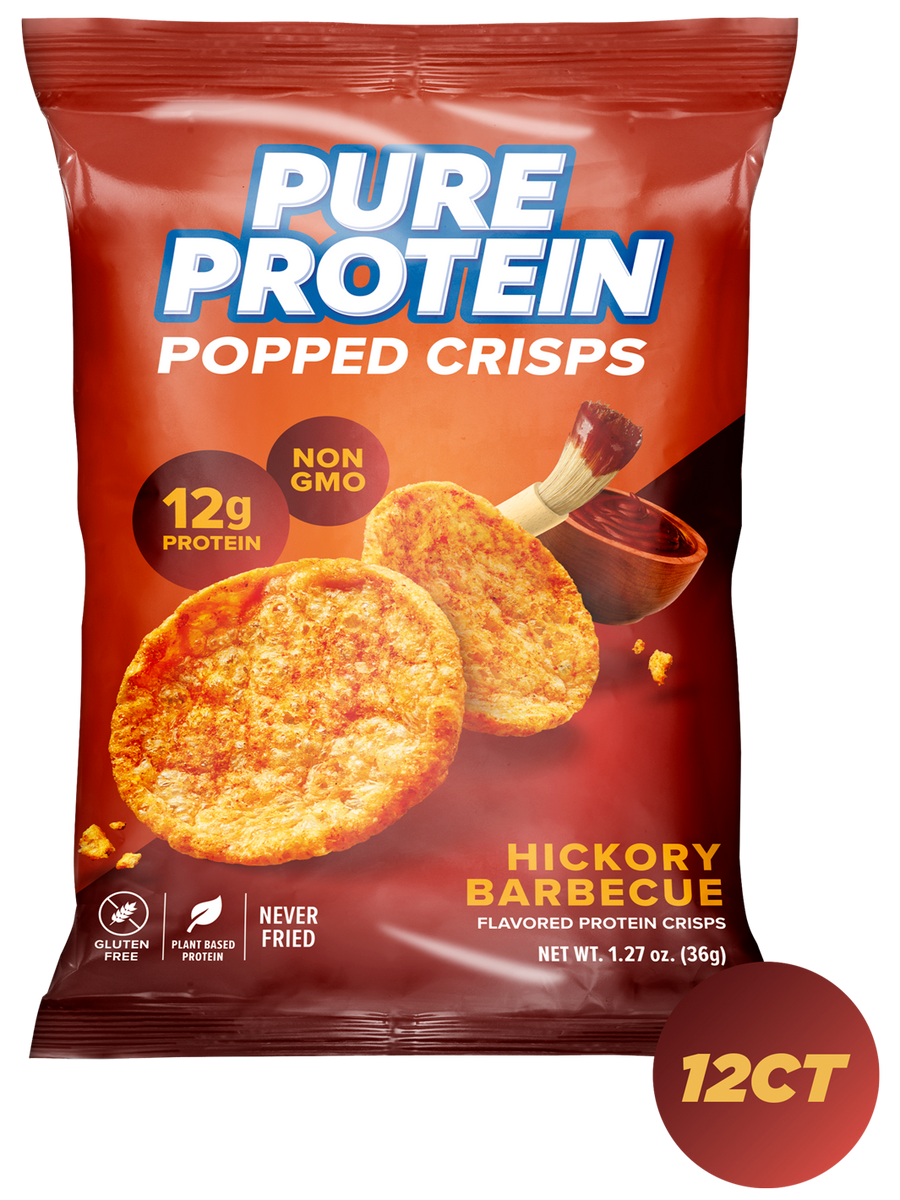 Hickory Barbecue Popped Crisps – Pure Protein