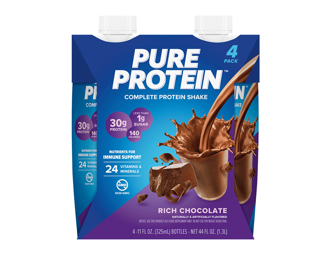 Rich Chocolate Complete Protein Shake – Pure Protein